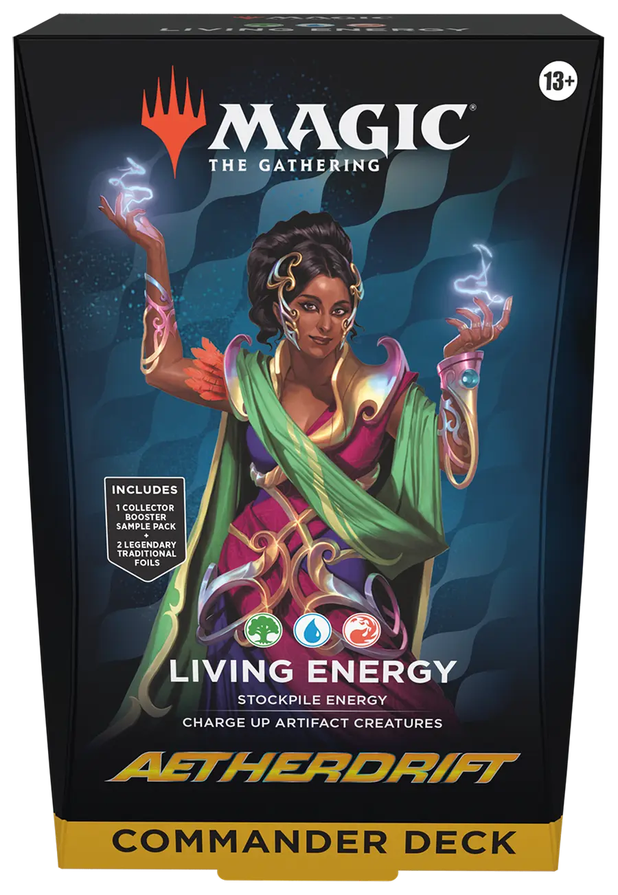 Aetherdrift Commander Deck - Living Energy - Magic Stronghold Games